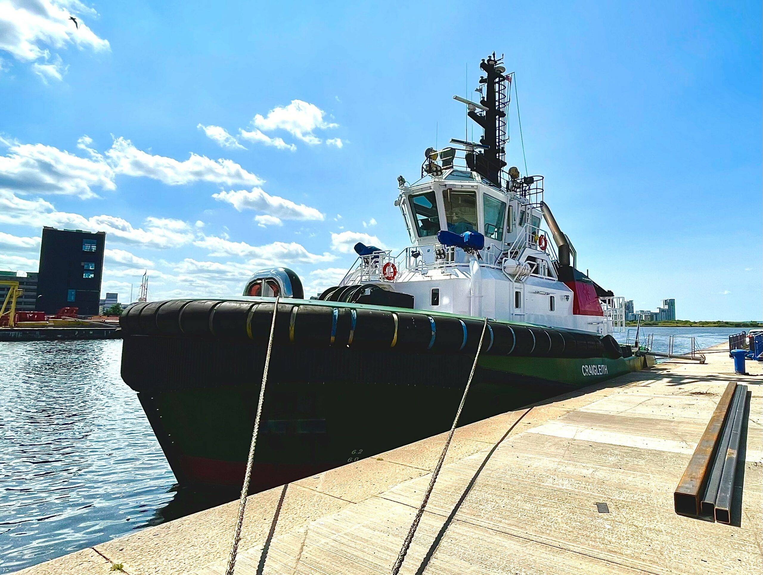 Mt Craigleith - Targe Towing Ltd azimuth stern drive Tug